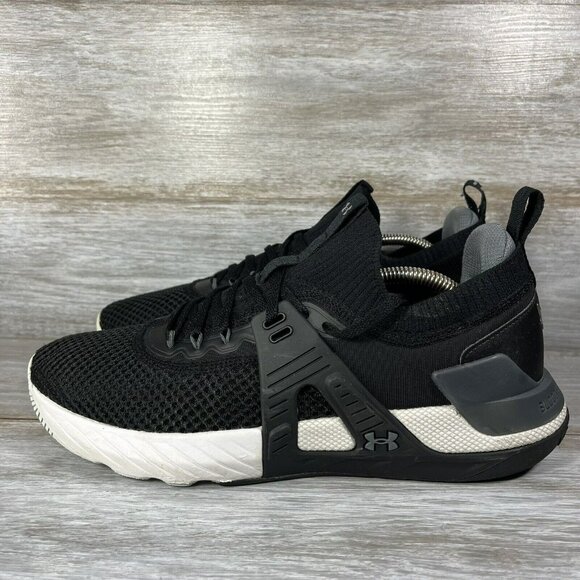 Under Armour | Shoes | Under Armour Mens Project Rock 4 Blackwhite ...